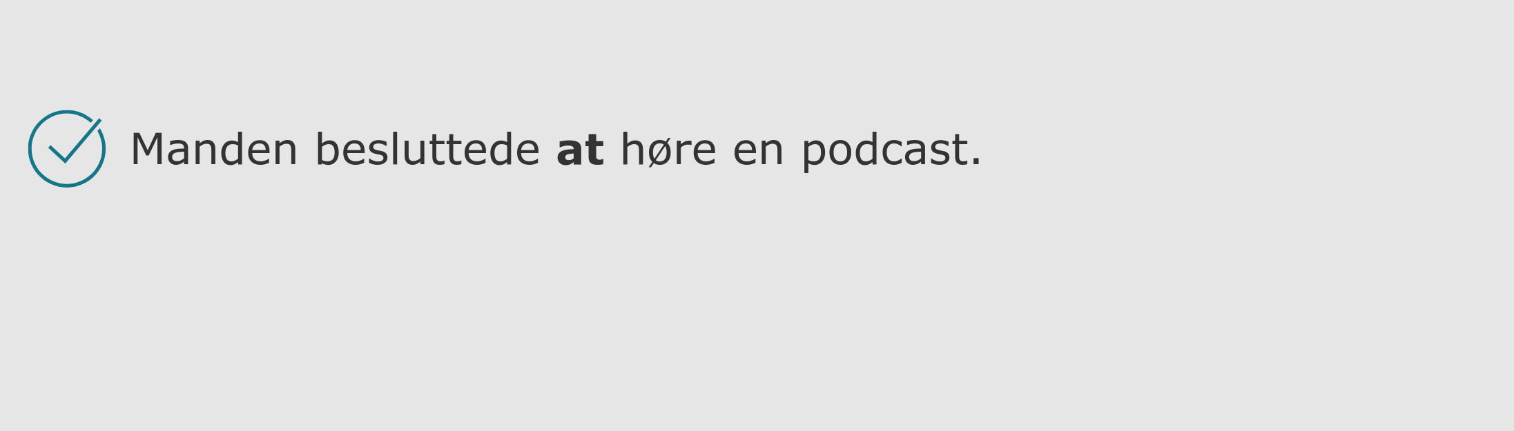Korrekt nutids-r med en enkel regel