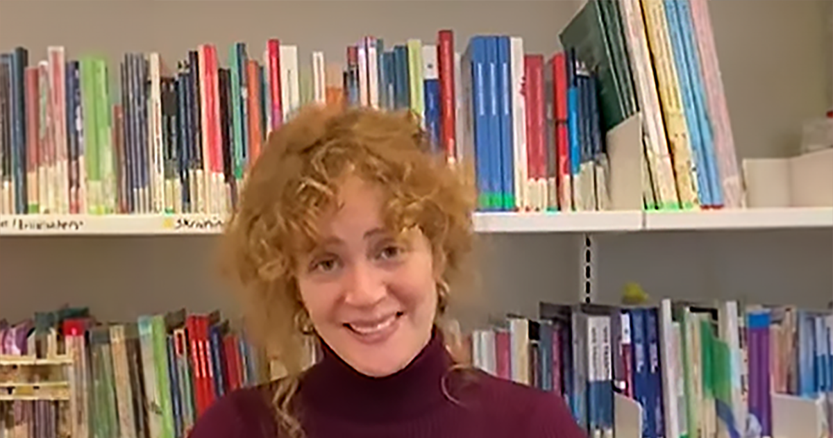 Ari learns to read, listen, and write in Danish at the Study Centre.