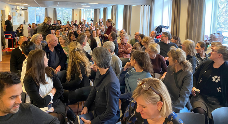 Fælles arrangement den første fredag i hver måned